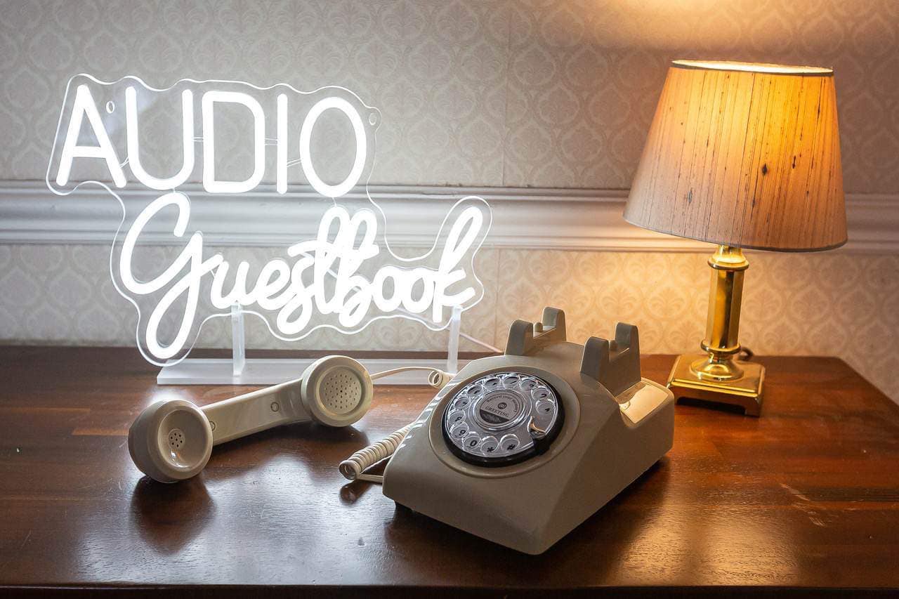 Audio Guestbook Color Choices - Elite Wedding Co.
